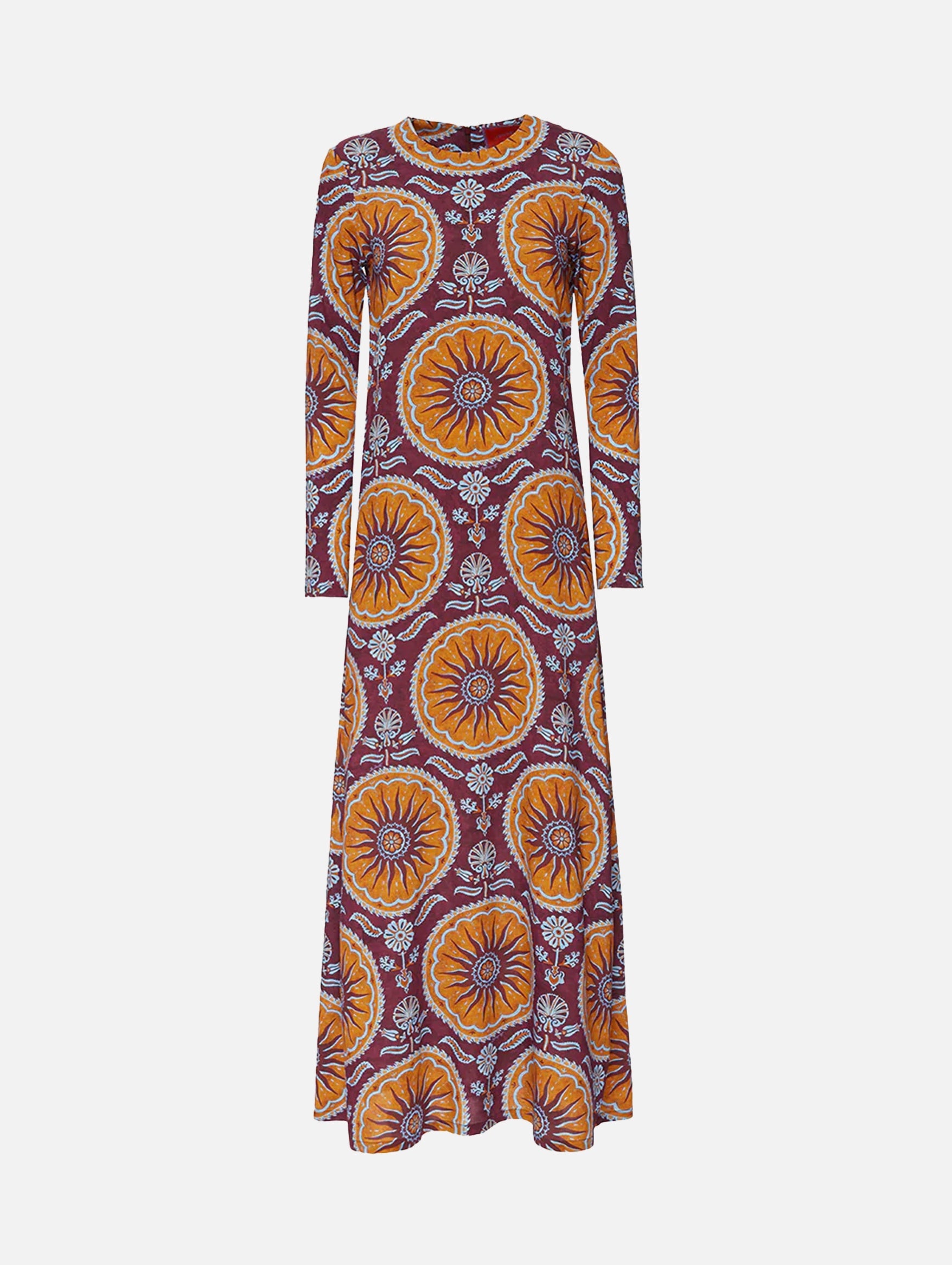 Long Sleeve Swing Dress in Sovereign Purple – Muse Boutique