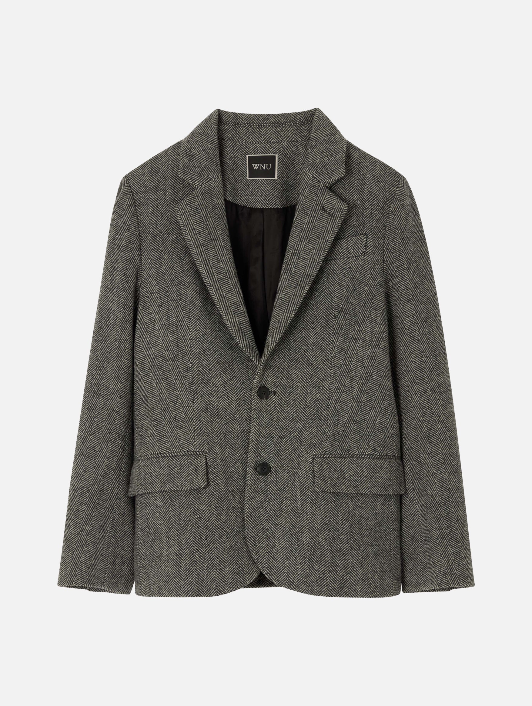 Hutton Blazer in Grey – Muse Boutique
