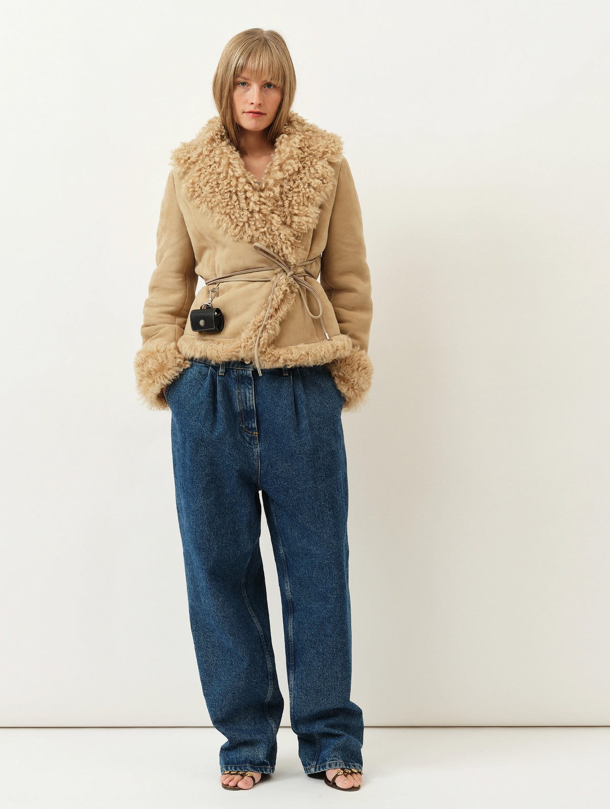 Moss Jacket Beige : Saks Potts | Muse Boutique