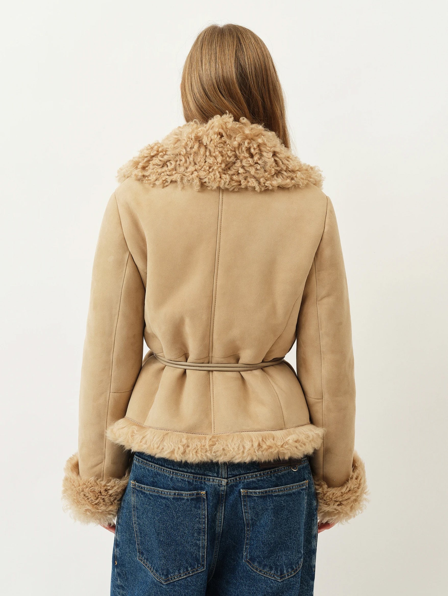 Moss Jacket Beige : Saks Potts | Muse Boutique