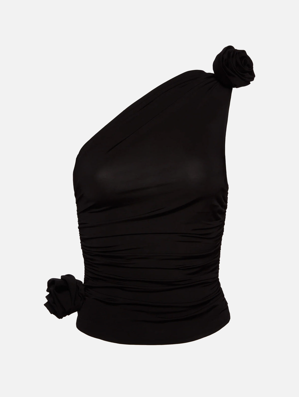 One Shoulder Top in Black – Muse Boutique