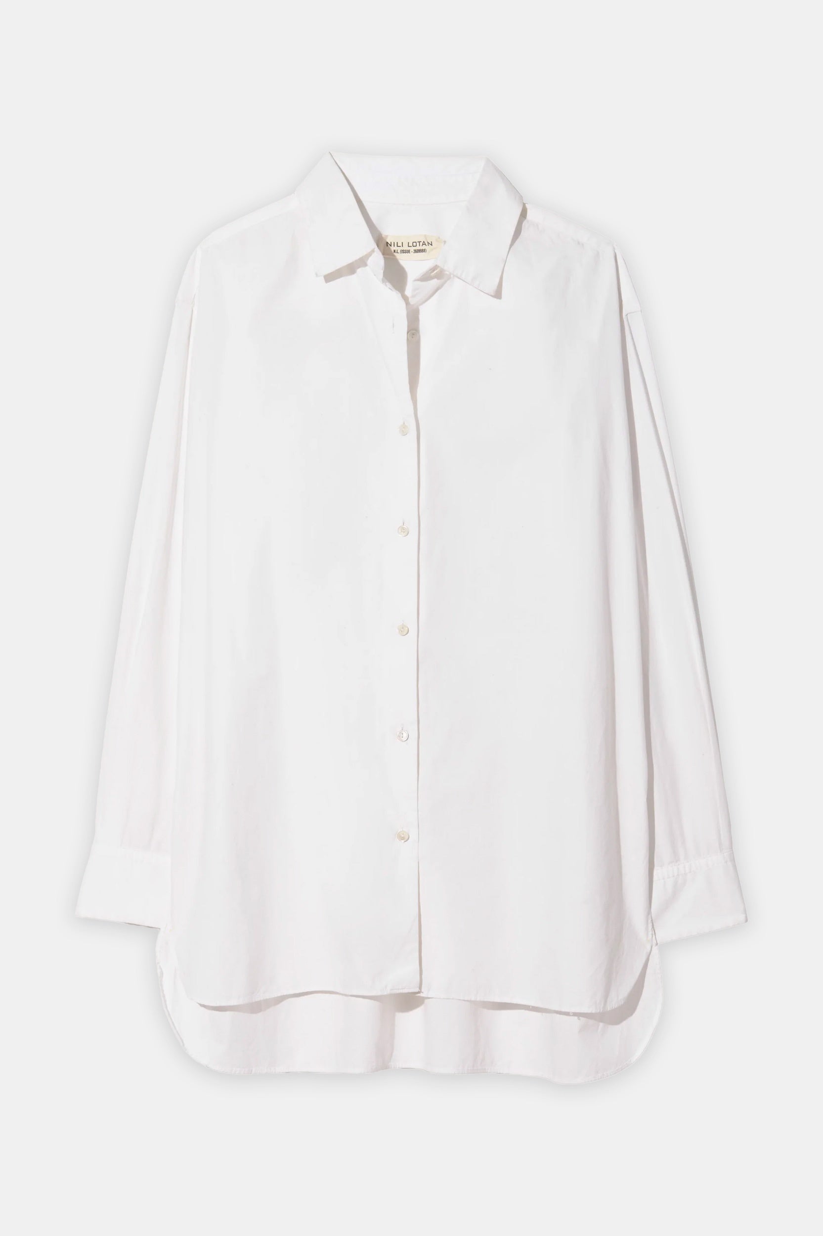 Yorke Shirt in White : Nili Lotan | Muse Boutique